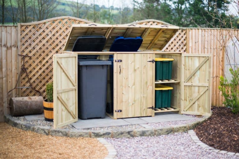 Dustbin Storage - Hide Traditional Style Dustbins - Wheelie Bin Storage ...